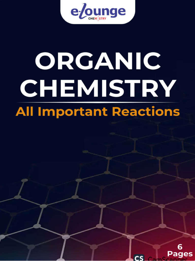 Organic Chemistry Naming Reactions | PDF
