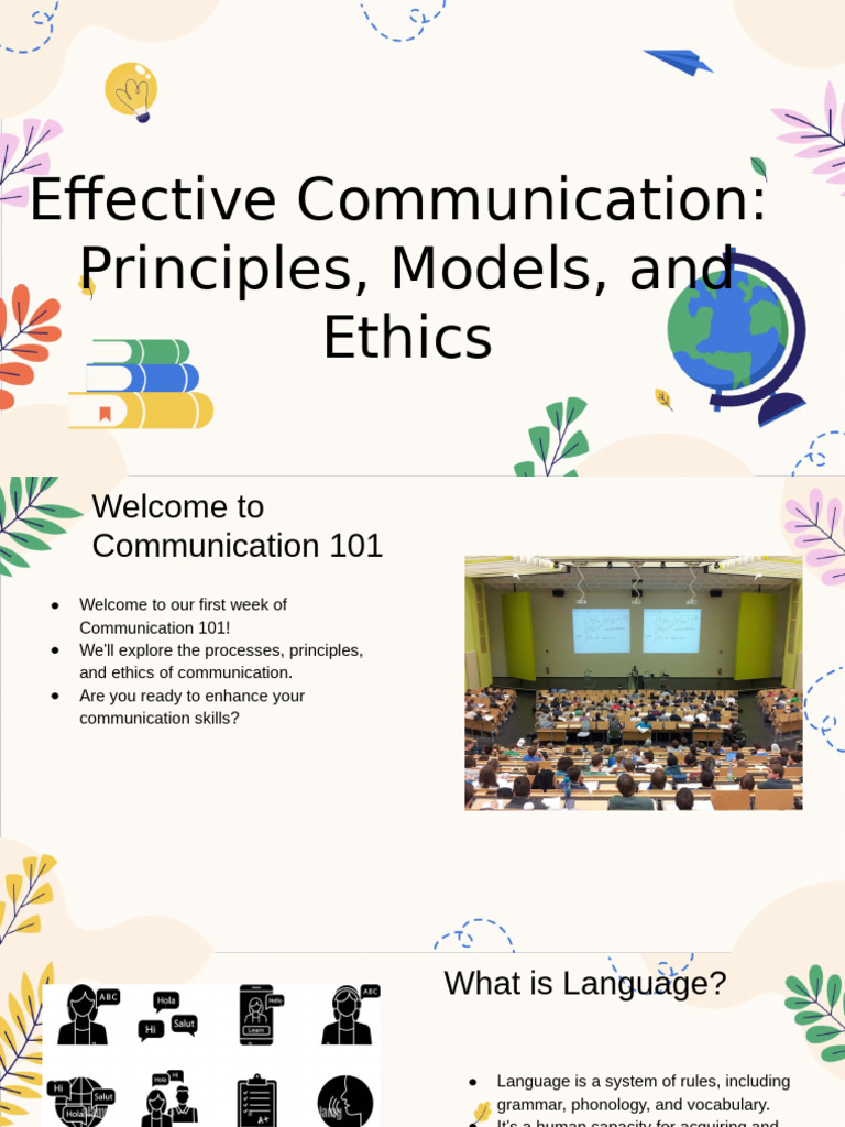 Communication 101 for Beginners | PDF