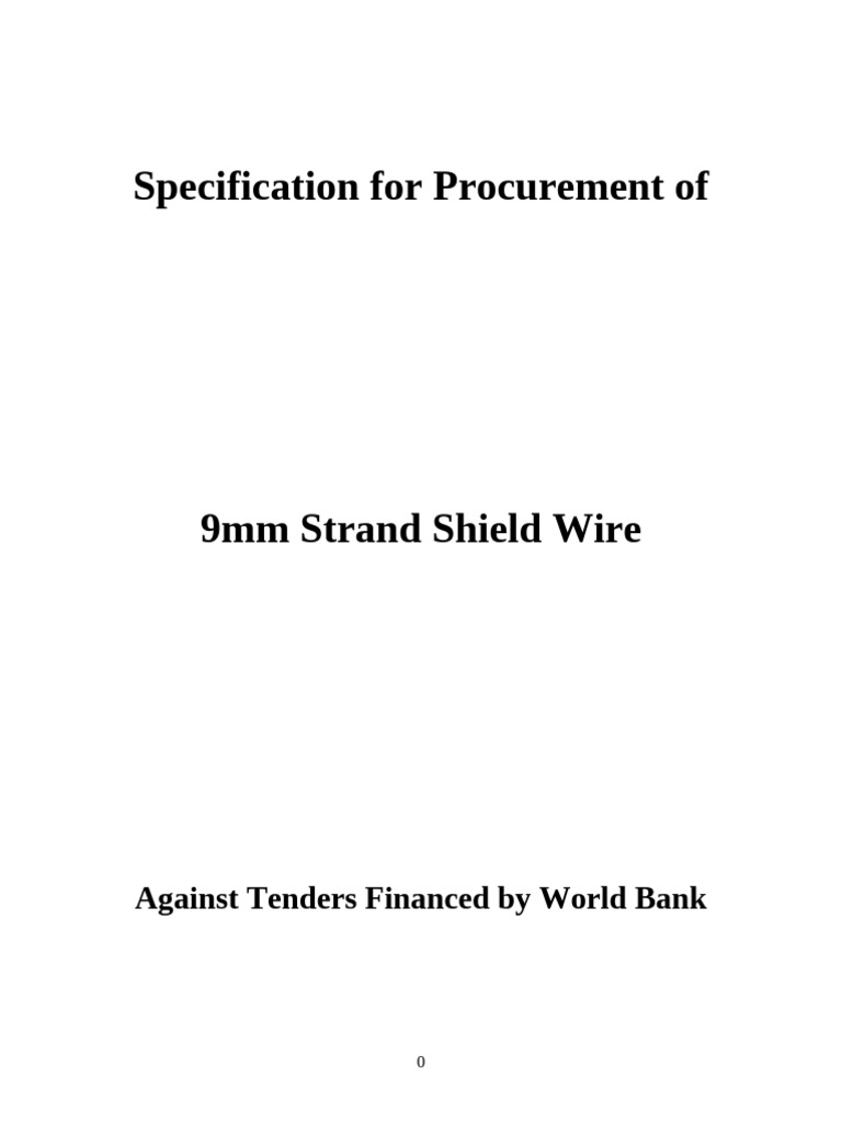 9mm Strand Shield | PDF | Wire | Ductility