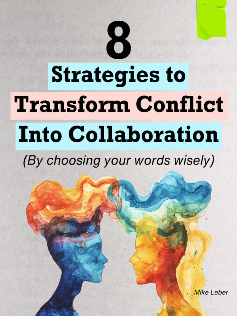Conflict To Collaboration | PDF