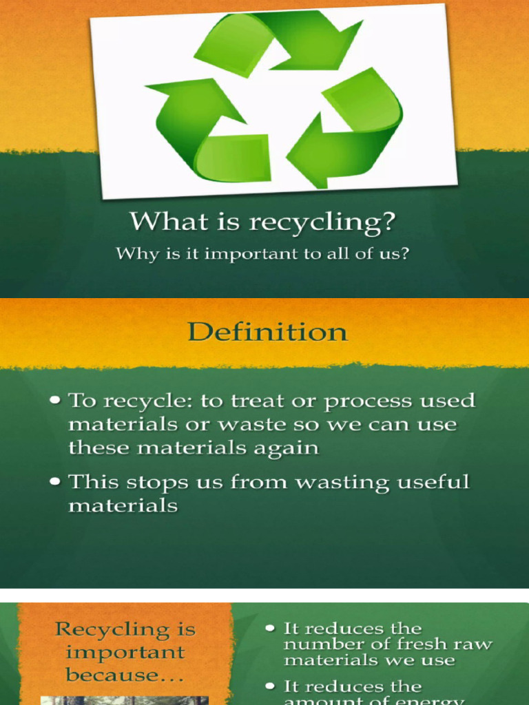 Recycle | PDF