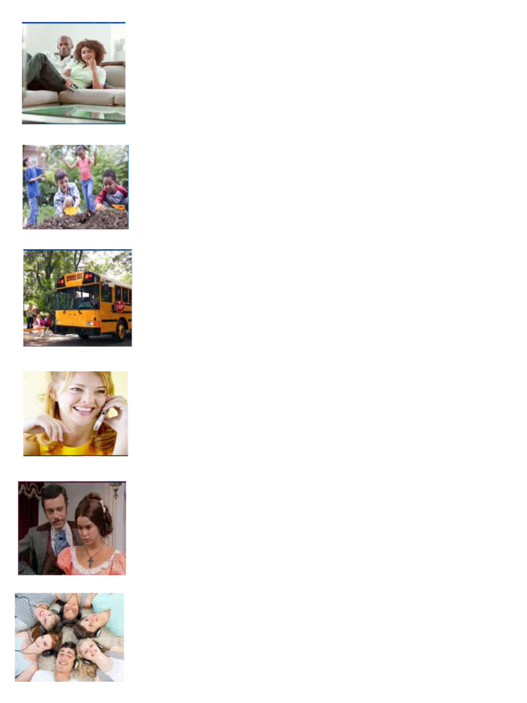 Simple Past Pics Sentences | PDF