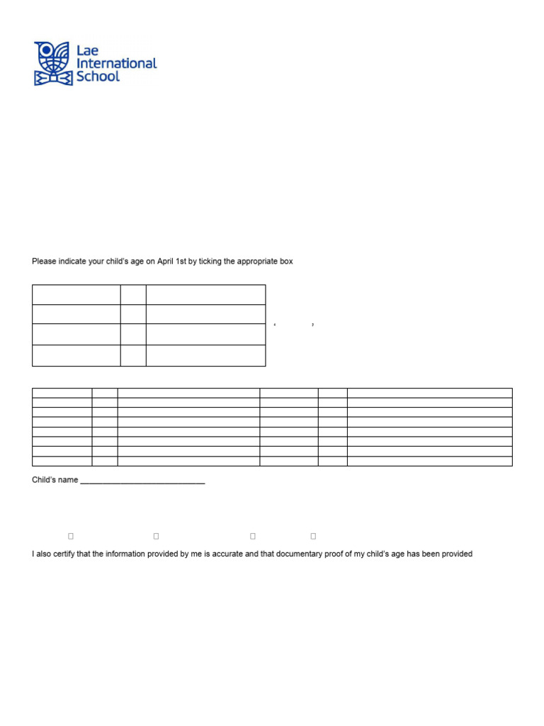 Student Placement Guidelines for LIS | PDF | Kindergarten | Social ...