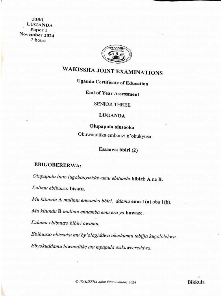 Luganda 2 | PDF