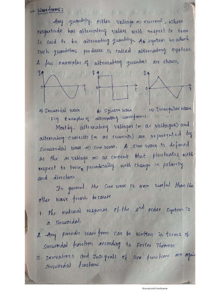 BEE 2.AC Circuits | PDF