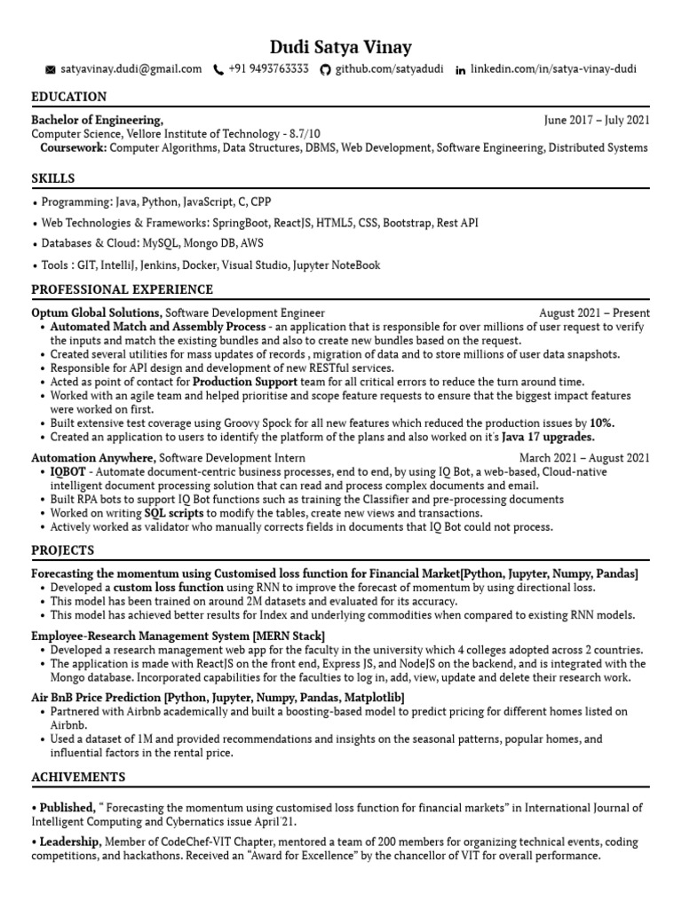 Resume Dudi (1) | PDF | Databases | Web Application