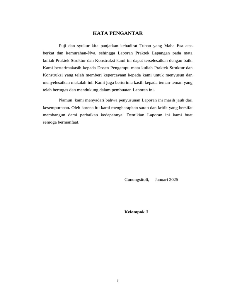 KATA PENGANTAR & DAFTAR ISI Fixxx | PDF