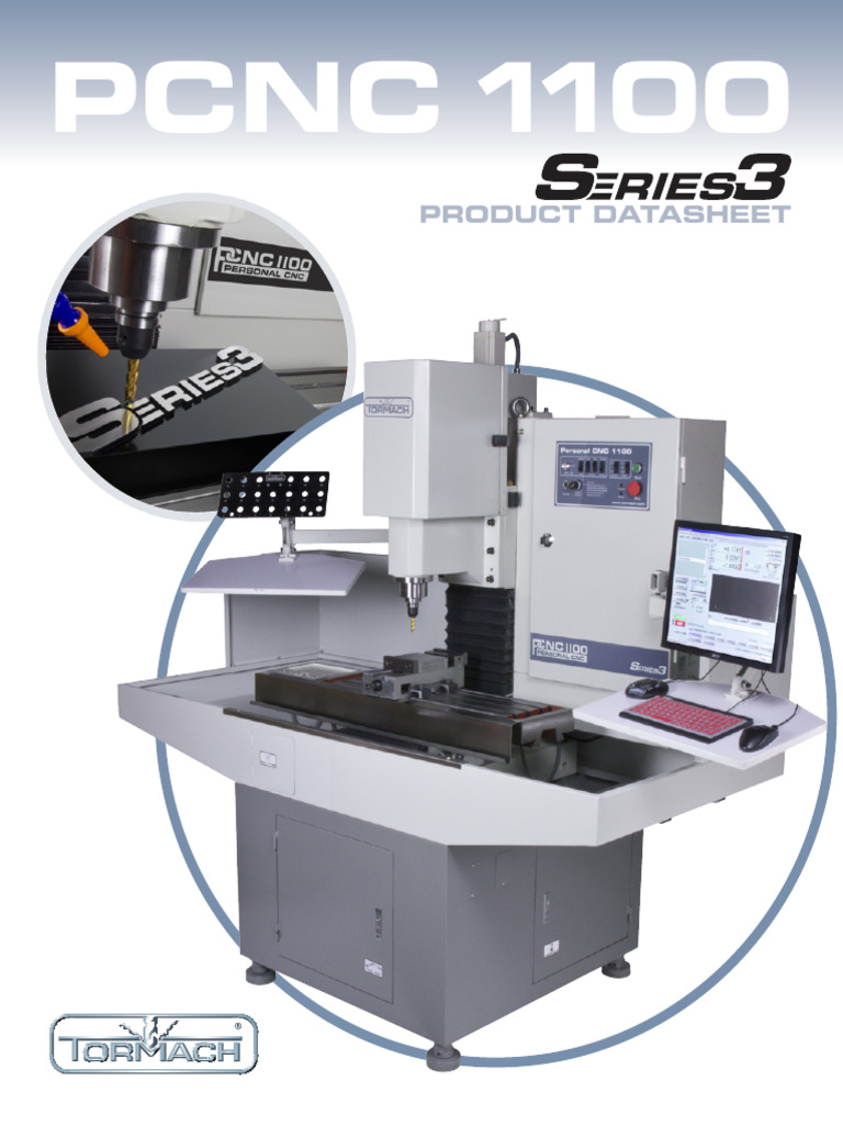 4263 PCNC 1100 CNC Milling Machine | PDF | Numerical Control | Machines