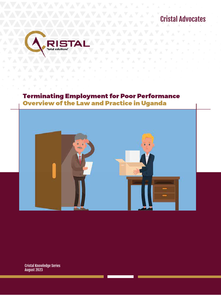 Terminating Employment for Poor Performance | PDF | Employment ...