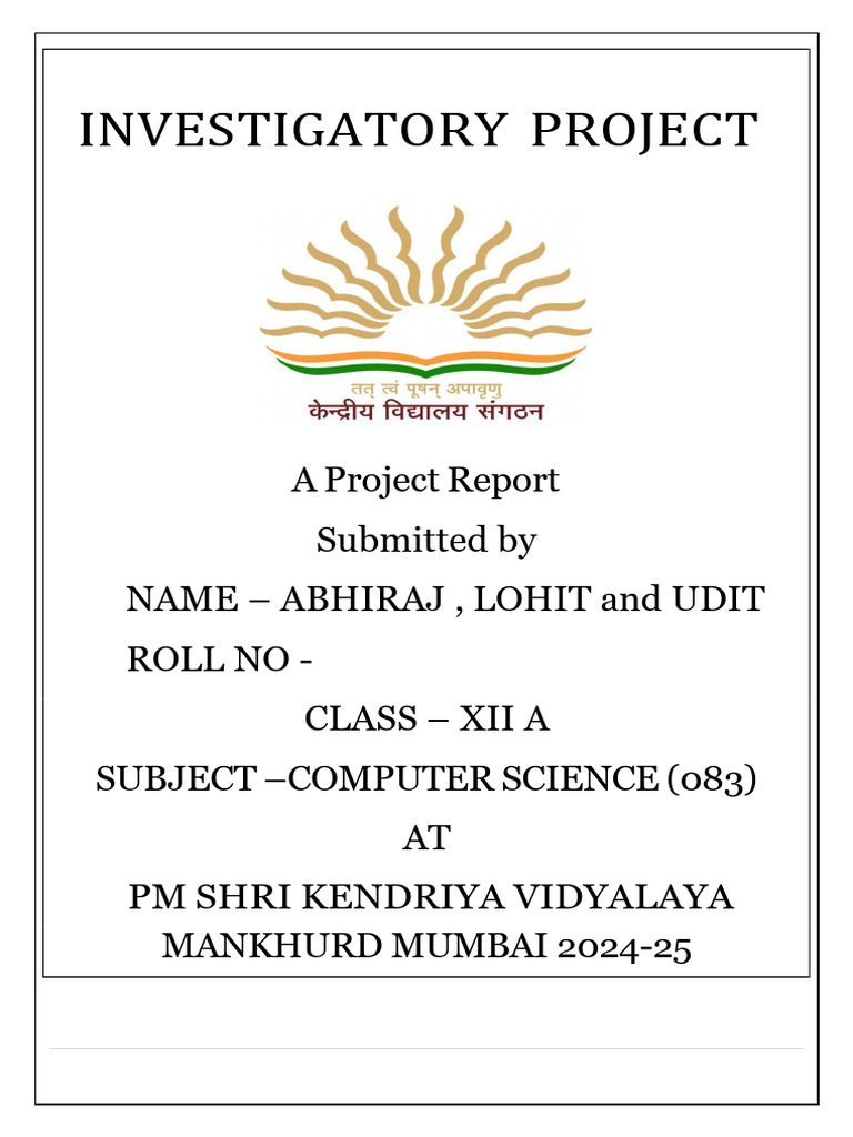 MR Lord of Nubs Cs Project Final-1 | PDF | Databases | Sql