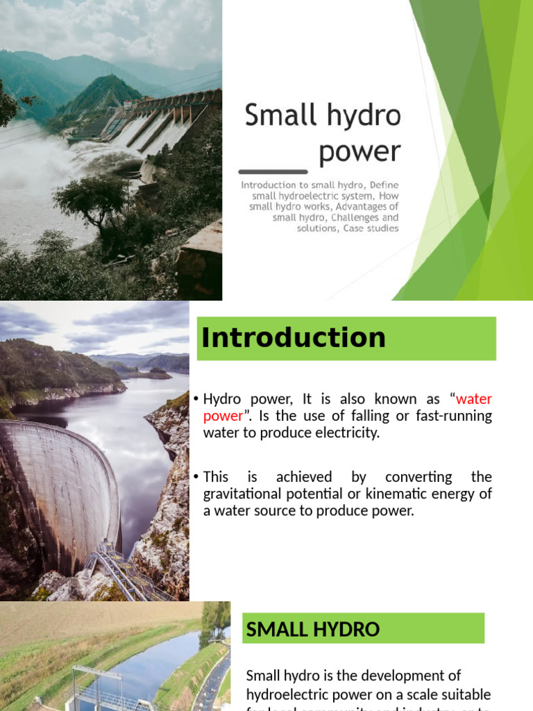 Small Hydro | PDF