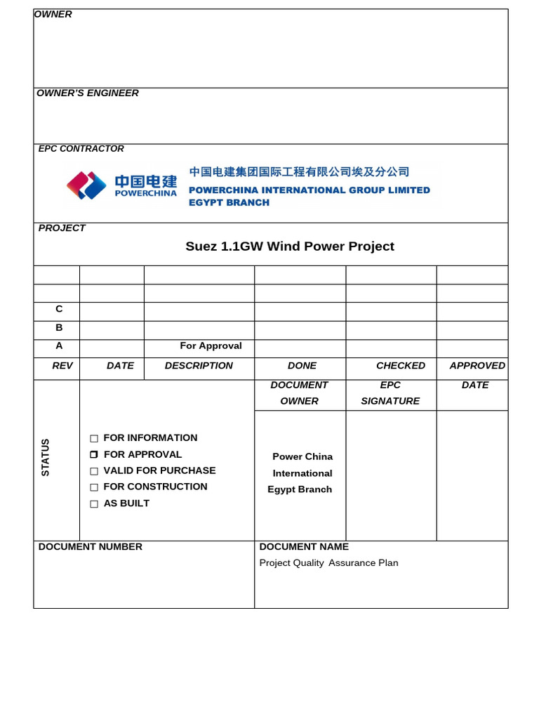 Quality Assurance Plan | PDF | Iso 9000 | Quality Assurance