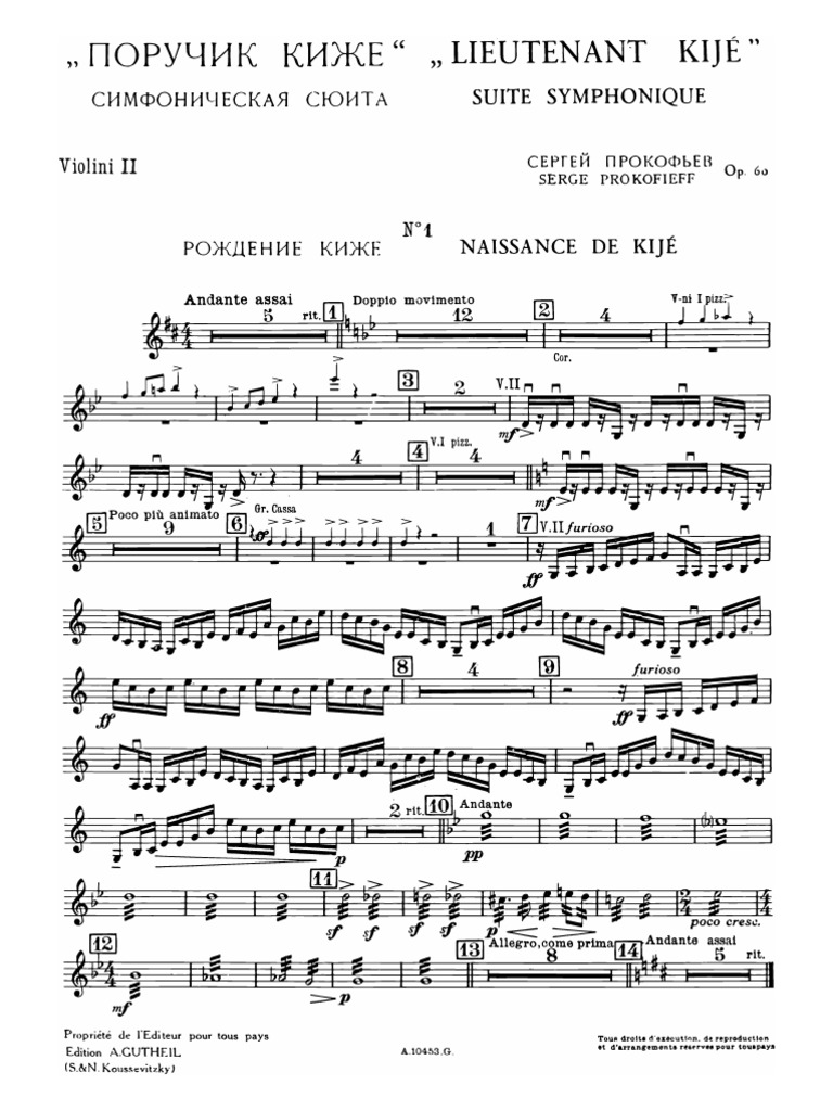 Troika - Violin 2 | PDF