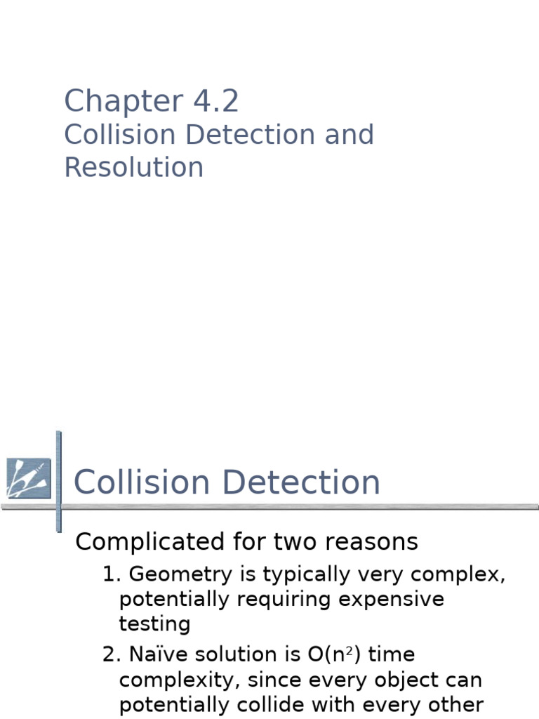 4.2 Collision Detection | PDF | Applied Mathematics | Geometry