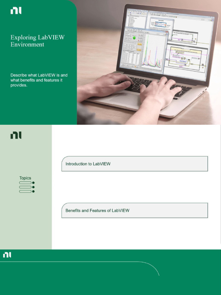 1 Exploring LabVIEW Enviroment | PDF