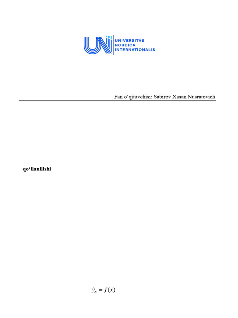 5 Nazariy+material+ (Maruza+matn) ++ | PDF