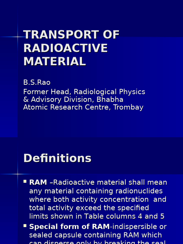 2021 Transport | PDF | Radioactivity | Nuclear Physics