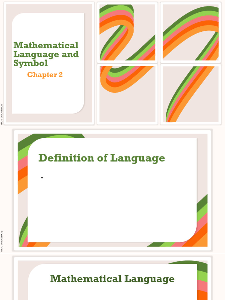 Mathematical Language and Symbol | PDF | Mathematics | Symbols