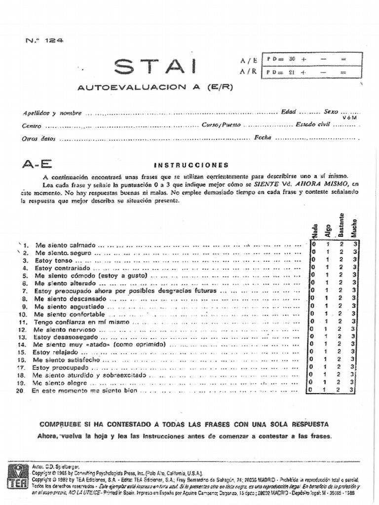 Stai (Er) | PDF