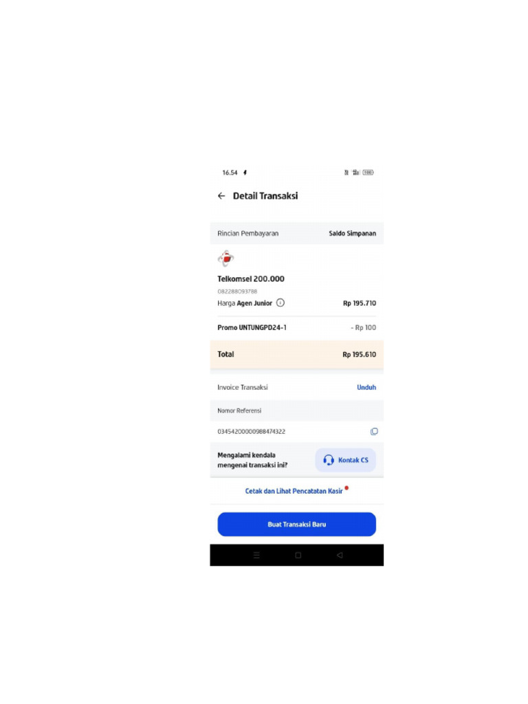 Nota Belanja Juni | PDF