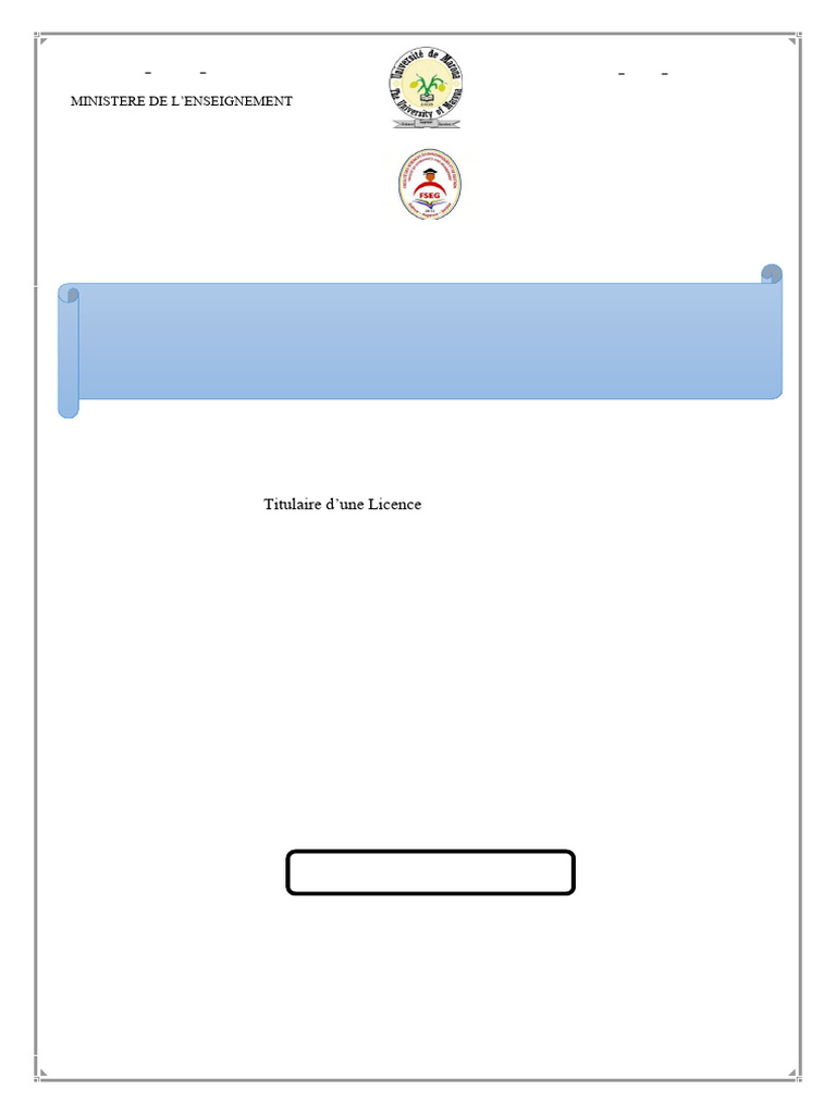 Memoire de Master DJOUMAI B Final | PDF | Direction | la communication