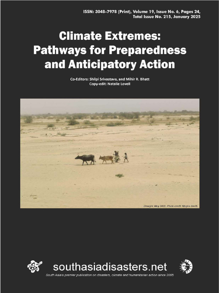215 Climate Extremes - Pathway For Preparedness and Anticipatory Action ...