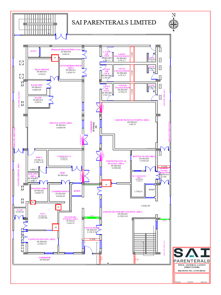 SPL-U3-GENERAL 1st FLOOR DRAWINGS 08.01.25l | PDF