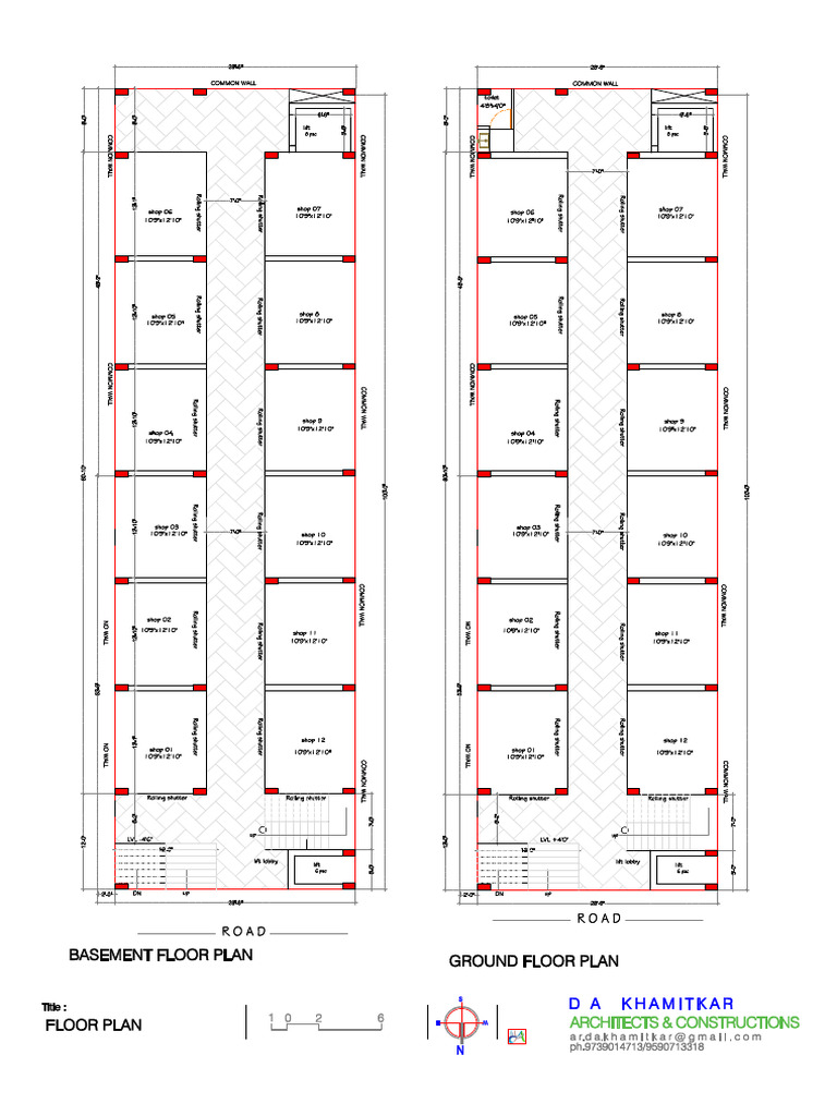 23 01 2025 Revised Floor Plan Gandhi Chowk | PDF