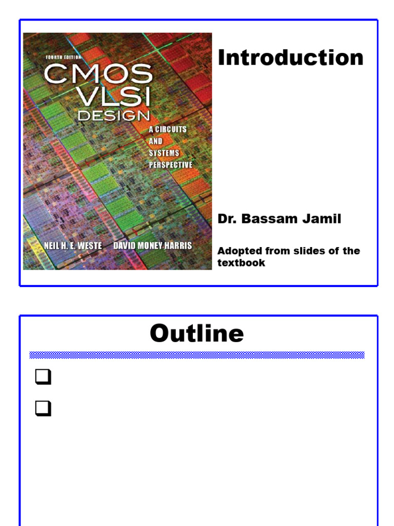 CMOS VLSI Design Overview and History | PDF | Cmos | Field Effect Transistor