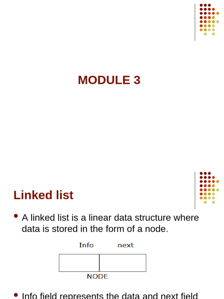 3.1 Single Linked List | PDF | Data | Computing