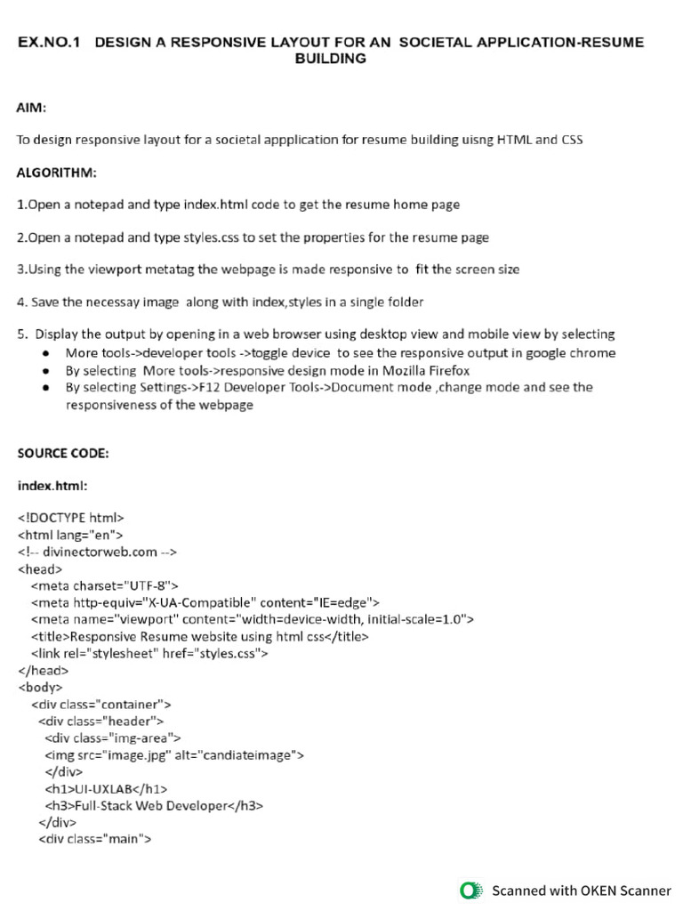 UI and UX Design | PDF