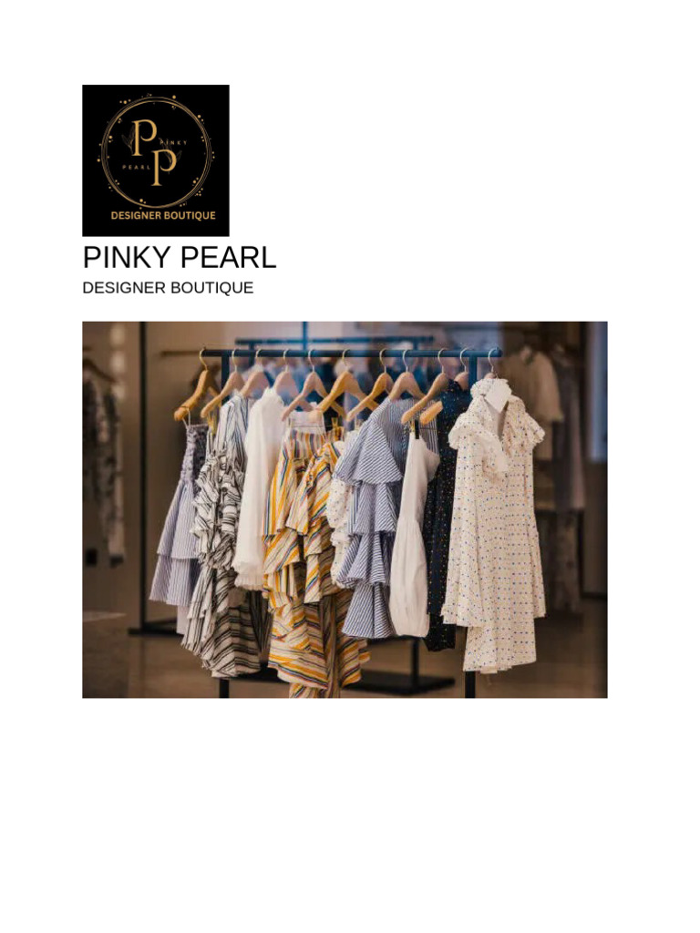 Pinky Pearl: Designer Boutique | PDF