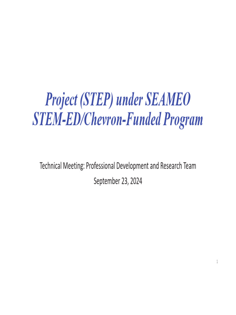 SEA-TEP - Meeting 23-09-2024 | PDF | Cambodia