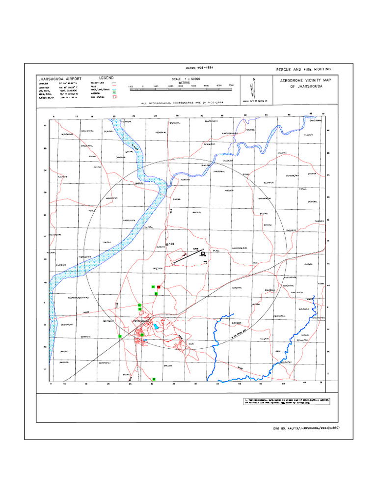 Jharsuguda Vicinity Map | PDF