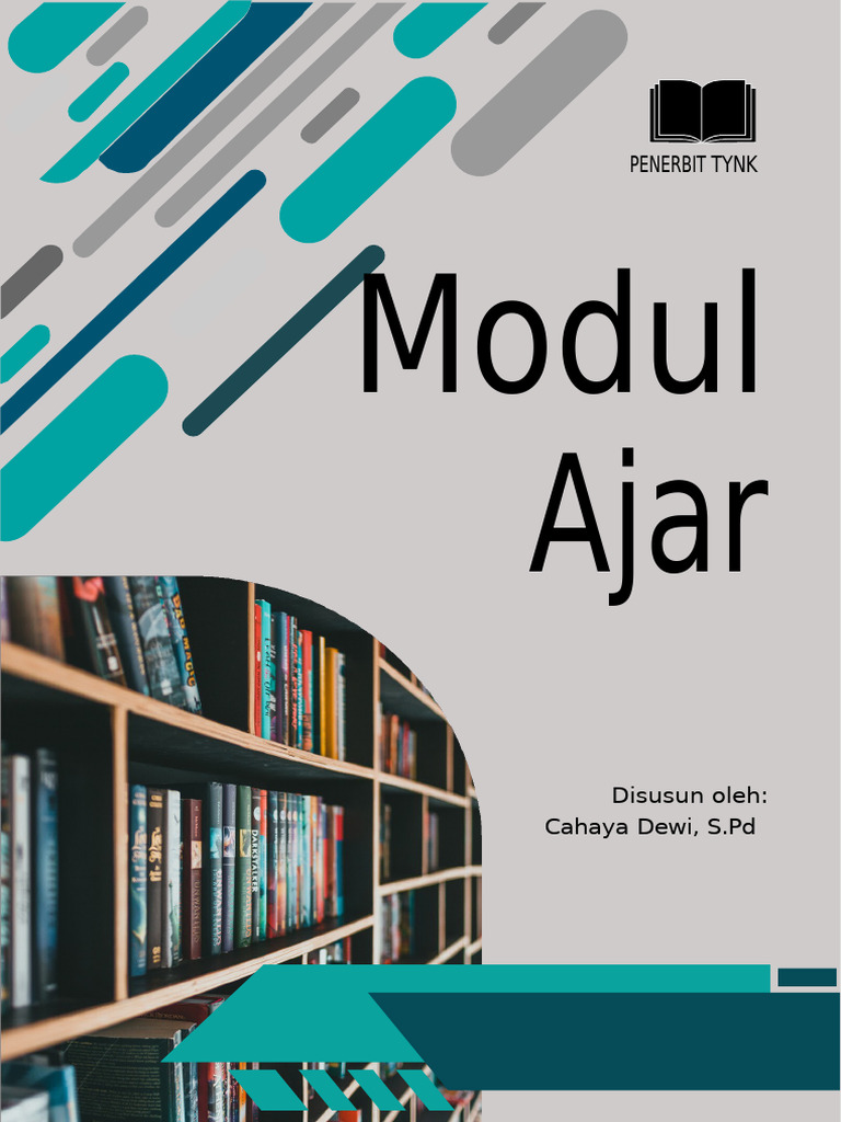 Toska Abu Geometris Modern Sampul Modul Ajar Dokumen A4 | PDF