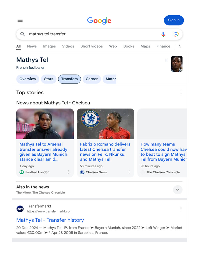 Mathys Tel Transfer - Google Search | PDF | Association Football ...