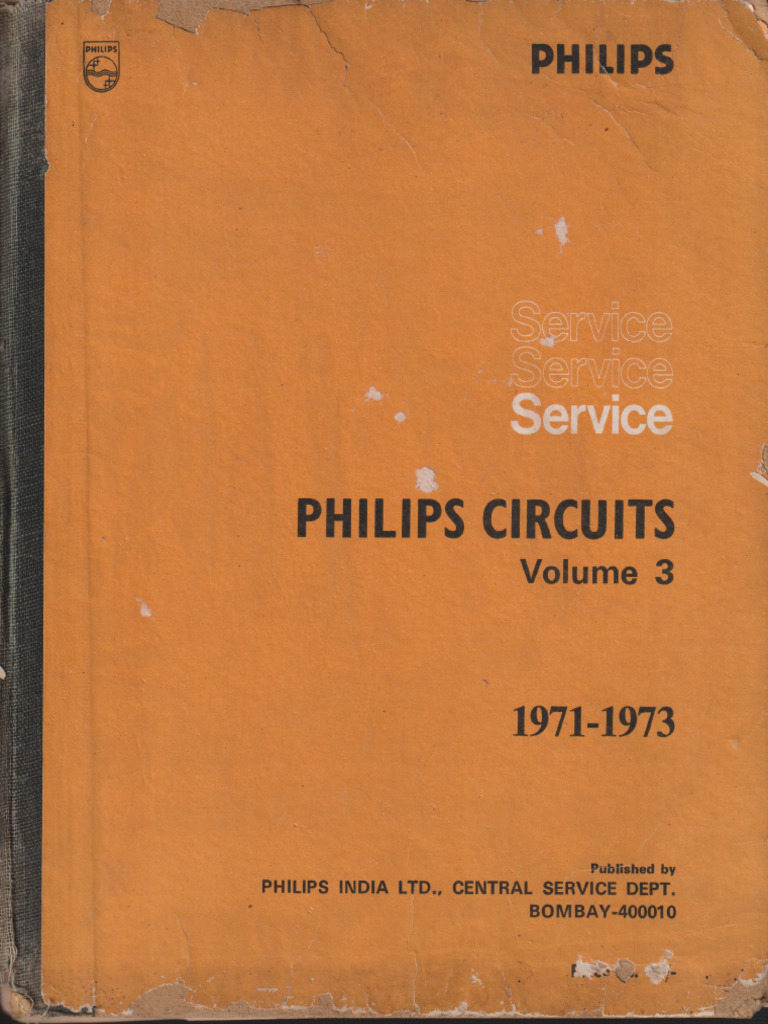Philips Transistor Radio Service Manual Circuits Vol 3 1971-1973 | PDF