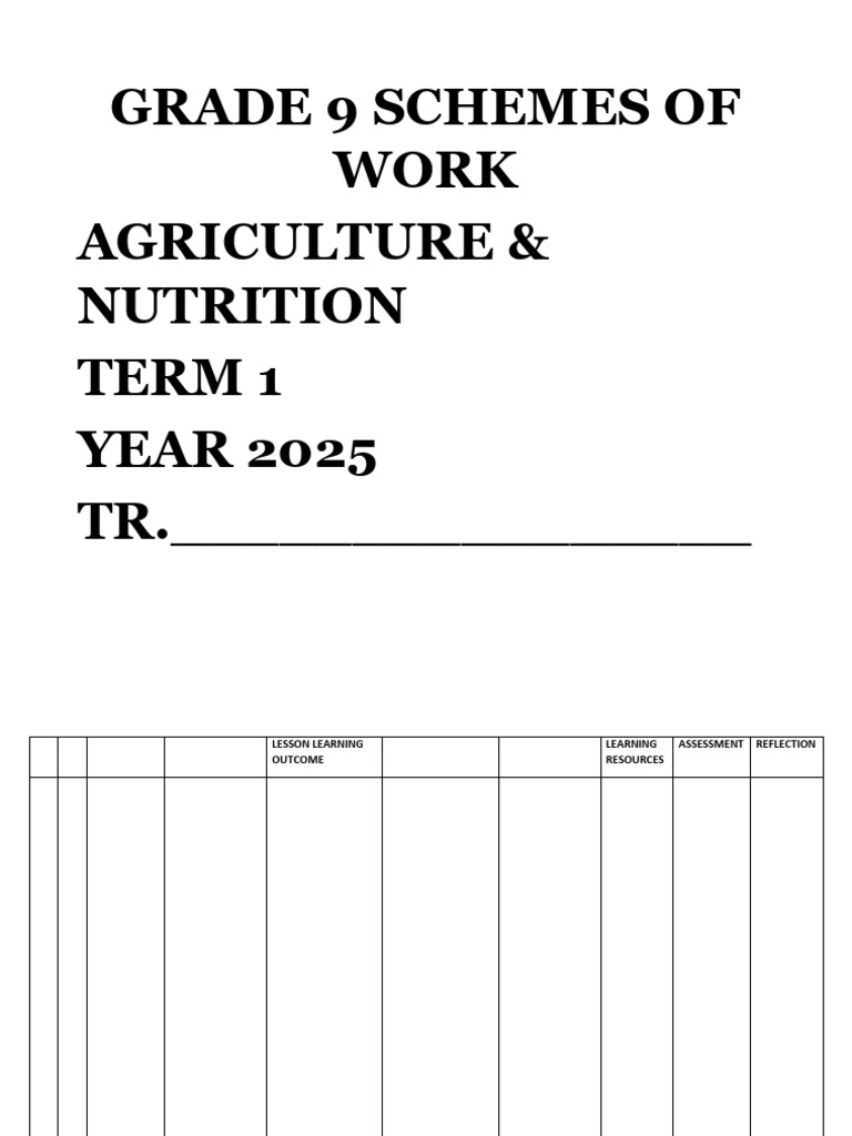 G9 T1 Agriculture & Nutrition | PDF | Hay | Animal Feed
