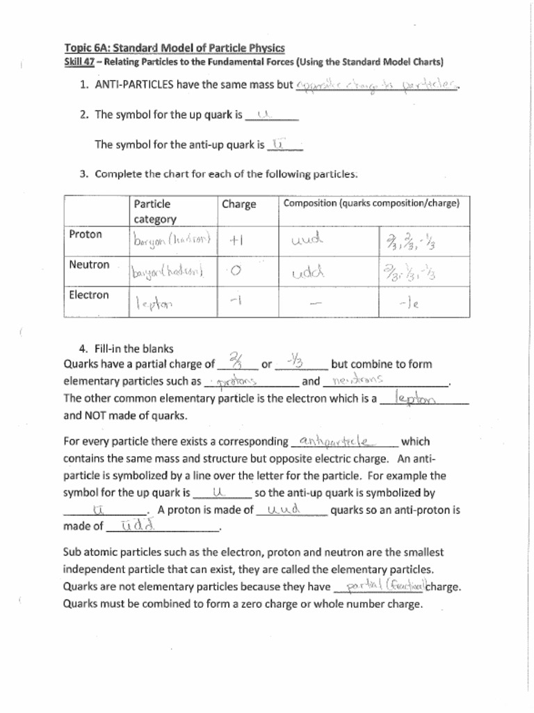 Answer Key Skill 47 | PDF