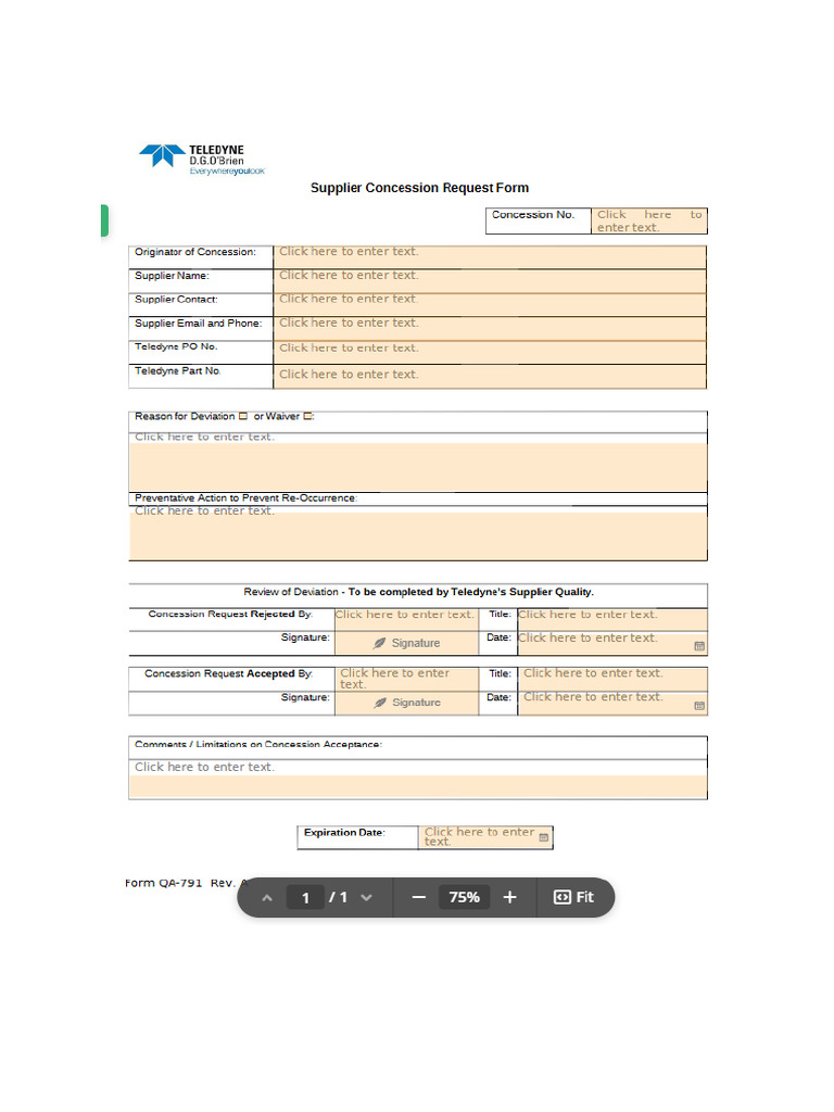 Concession Examle 1 | PDF
