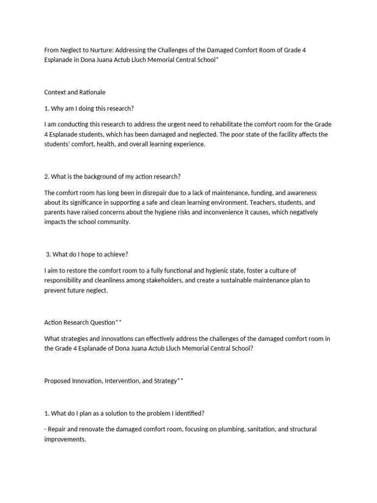 From Neglect | PDF | Hygiene | Innovation