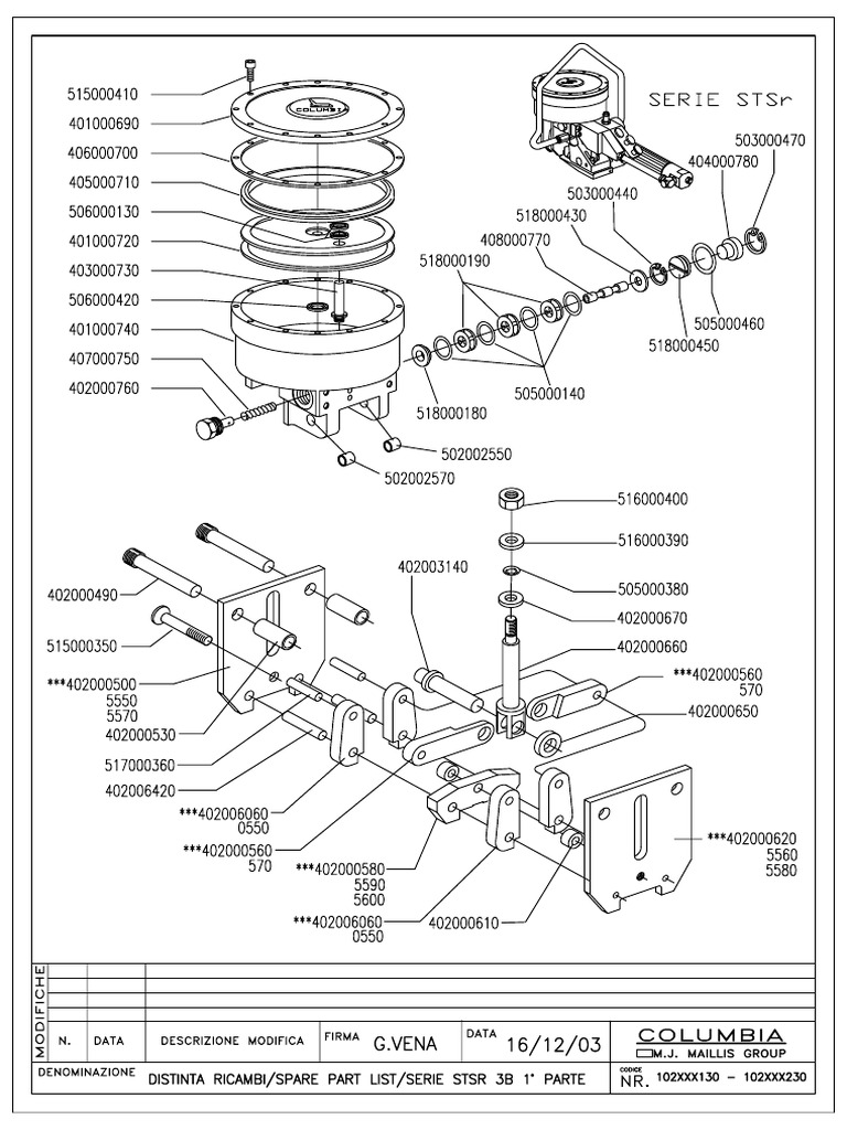 Sts 3 Buttons Parts Assembly 1 | PDF