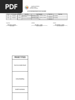 FY 2025 Project List Format | PDF