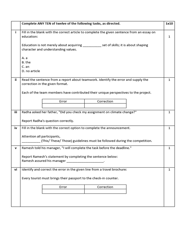 Resource 20250119085957 Worksheet 1 Grammar Practice | PDF
