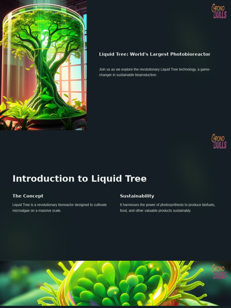 Liquid Tree Worlds Largest Photobioreactor | PDF | Algae Fuel ...