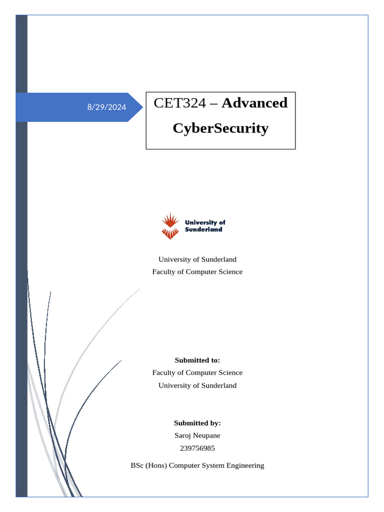 ACS Assignment1 | PDF | Security | Computer Security