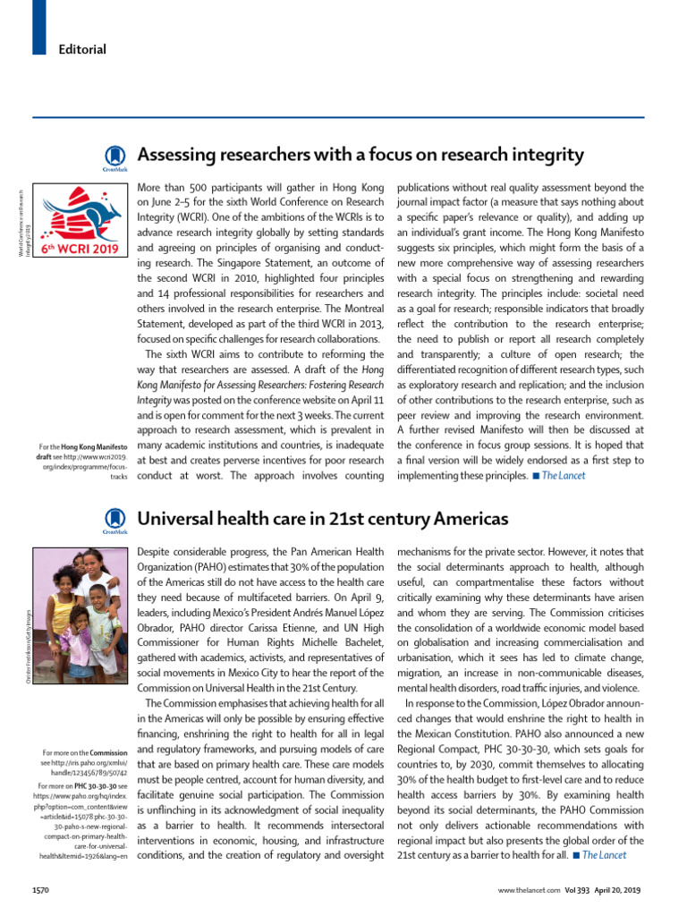 Assessing Researchers With A Focus On Research Int | PDF