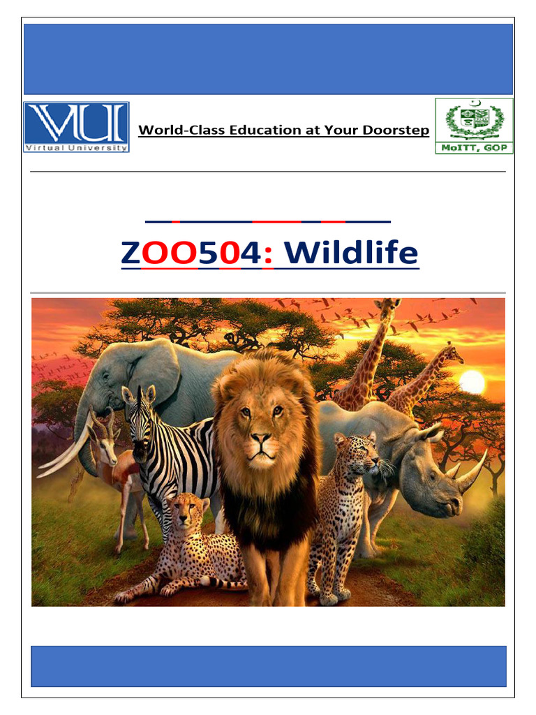 ZOO504 Wildlife Merged PPT Handouts (TOPIC 1 To 201) | PDF | International Union For ...
