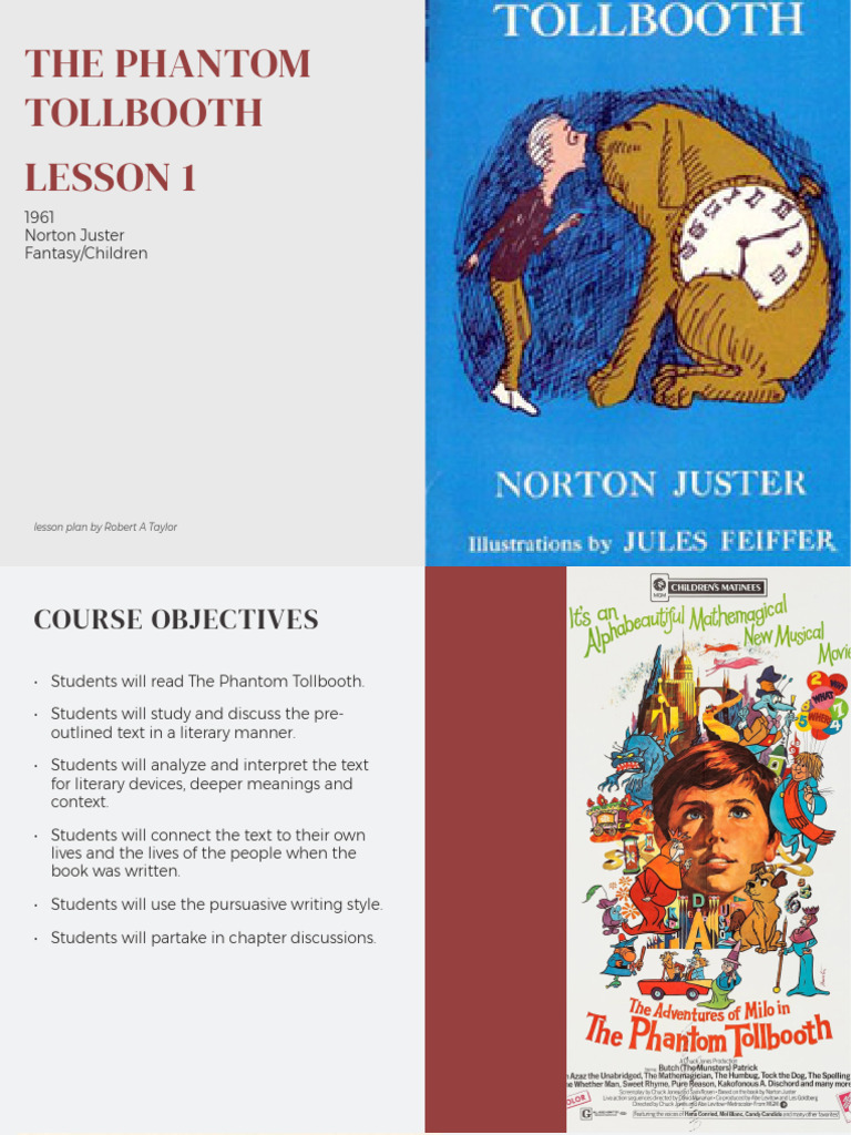 The Phantom Tollbooth 1 Robert | PDF