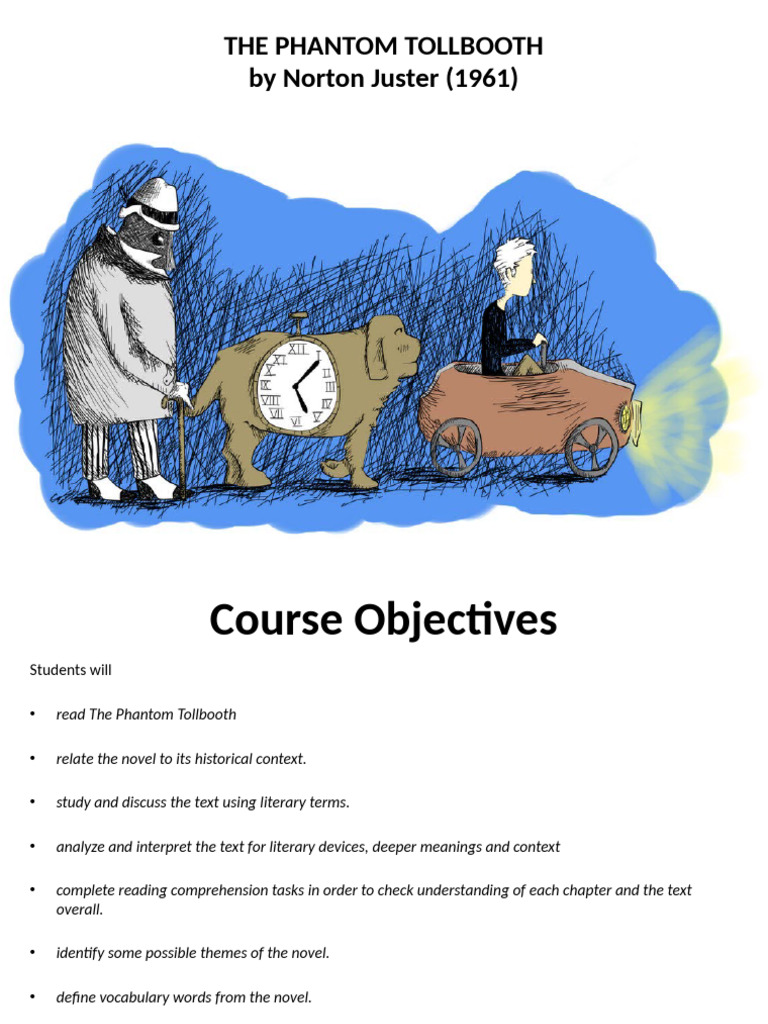 THE PHANTOM TOLLBOOTH DEMO CLASS 1 | PDF | Human Communication